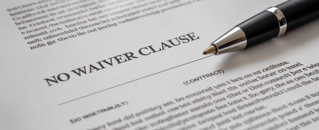 No waiver - Chamelio - The Legal Intelligence Platform