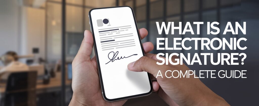 What is an Electronic Signature? A Complete Guide - Chamelio - The ...